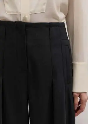 ME+EM Pleated Balloon Pant