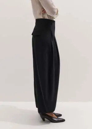 ME+EM Pleated Balloon Pant