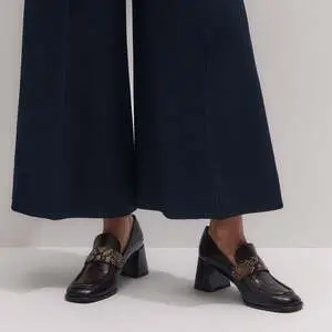 ME+EM Wide Leg Cropped Jumpsuit + Belt