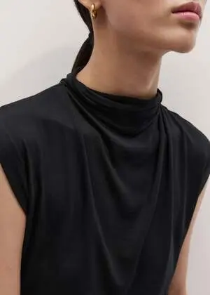 ME+EM Sleeveless Drape Top