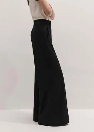 ME+EM Wide Leg Tux Trouser