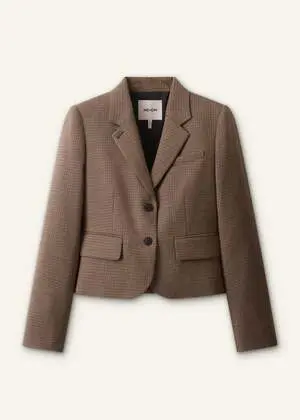 ME+EM Slim Cropped Blazer