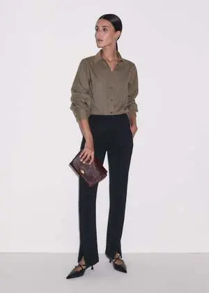 ME+EM Vented Hem Slim Trouser
