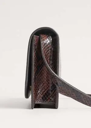 ME+EM Snake Embossed Small Clutch+crossbody Bag
