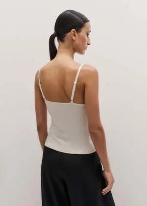 ME+EM Lace Trim Cami