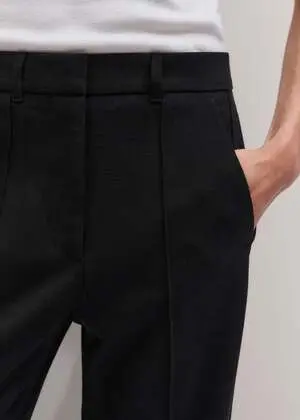 ME+EM Leg Elongator Flared Trousers