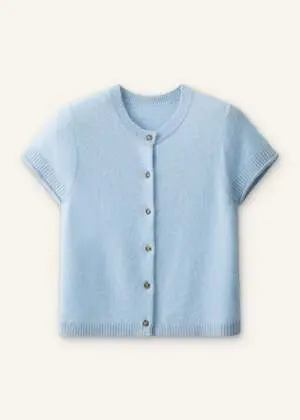ME+EM Alpaca Button-through Knit Baby Tee