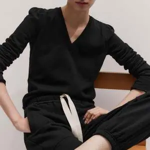 ME+EM Contrast Drawcord Cuffed Jogger