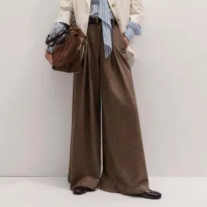 ME+EM Cotton Voile Striped Blouse With Neck Tie