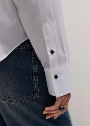 ME+EM Tuxedo Shirt