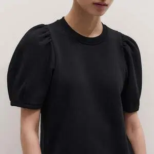 ME+EM Puff Sleeve Sweatshirt Tee