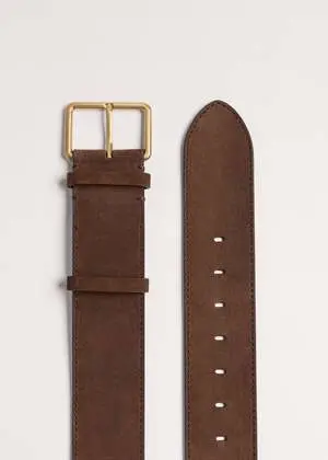 ME+EM 55mm Wide Waist Belt - Nut Brown