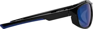 Zenni Sporty Full Rim Plastic Sunglasses - Black