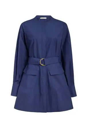 MARIE OLIVER Hughes Shirt Dress With Belt And Pockets