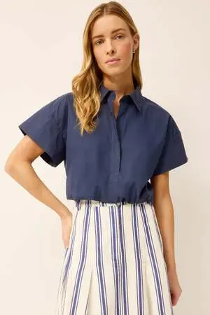 MARIE OLIVER Sierra Top - Navy