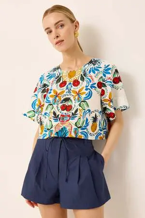MARIE OLIVER Lander Short - Navy