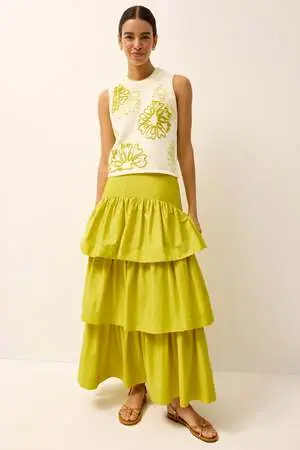 MARIE OLIVER Baylor Skirt