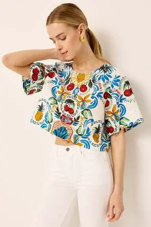 MARIE OLIVER Drew Top