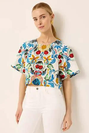 MARIE OLIVER Drew Top