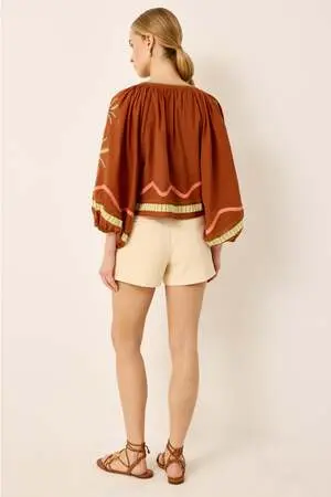 MARIE OLIVER Vara Top