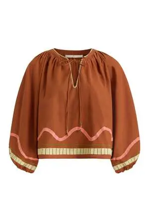 MARIE OLIVER Vara Top