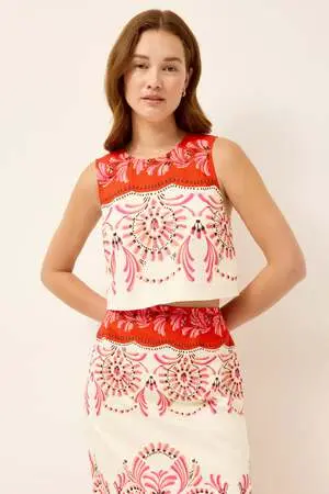 MARIE OLIVER Davis Top - Seraphine