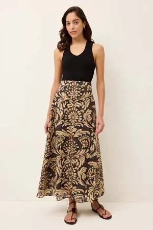 MARIE OLIVER Albia Skirt - Tropez