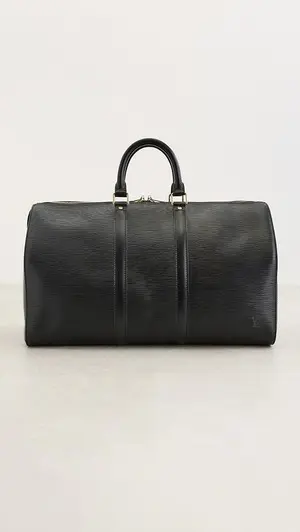Shopbop Louis Vuitton Epi Leather Keepall Duffle 45 - Black