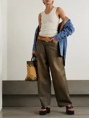 THE ELDER STATESMAN Delicash Tank Top