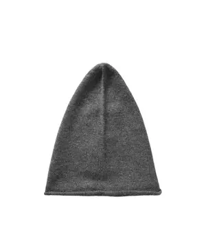 THE ELDER STATESMAN Stacked Cashmere Beanie - Grey