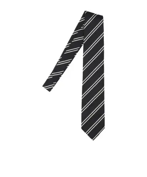 TOM FORD Striped Pointed Tip Neck Tie