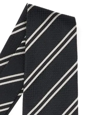 TOM FORD Striped Pointed Tip Neck Tie