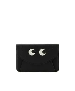 ANYA HINDMARCH Eyes Magsafe Envelope Card Case - Black