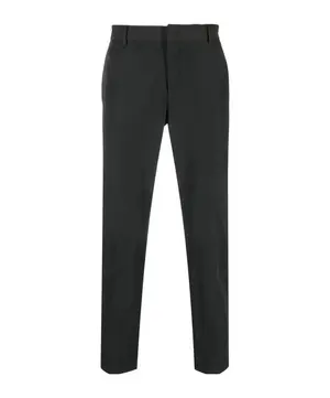 PT TORINO Belt Loop Casual Pants - Black