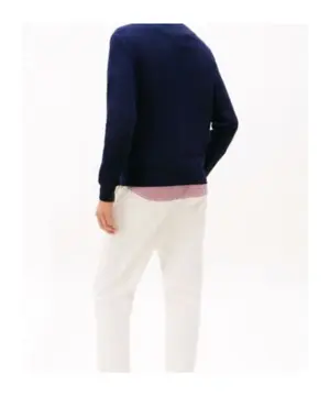 Tommy Hilfiger Logo Embroidered Half-zip Jumper