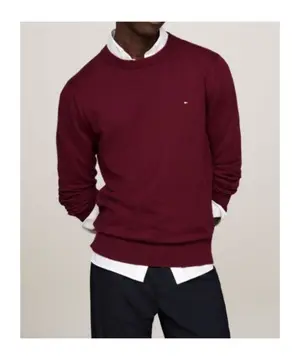 Tommy Hilfiger Cotton Cashmere Crew Neck Jumper