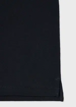 Paul Smith Zebra Patch Polo Shirt - Deep Navy Blue
