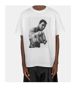 Sacai Graphic-print Short-sleeves T-shirt - White