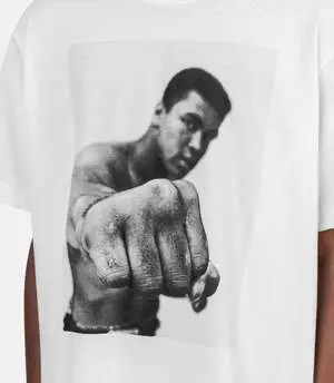 Sacai Graphic-print Short-sleeves T-shirt - White