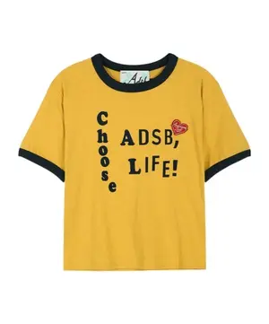 Andersson Bell Crew Neck T-shirt - Yellow