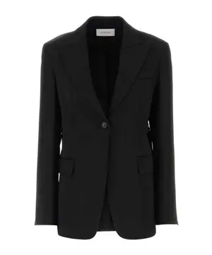 Sportmax Long-sleeve Blazer - Black
