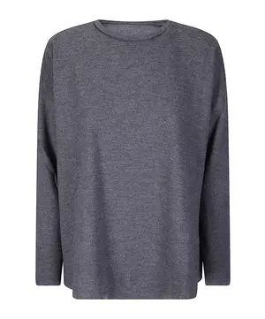 Labo.art Sandra Relaxed Knitted Top - Gray