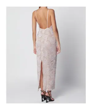 Alessandra Rich Lace Slip Dress