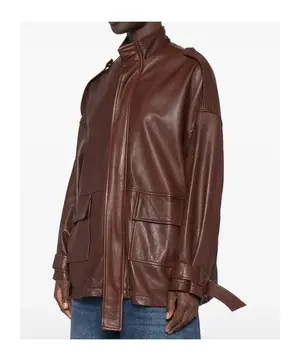 GIORGIO BRATO Long-sleeve Leather Jacket