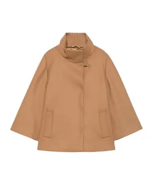 FAY Hook-fastening Funnel Neck Jacket