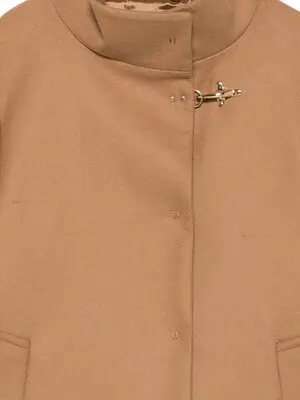 FAY Hook-fastening Funnel Neck Jacket