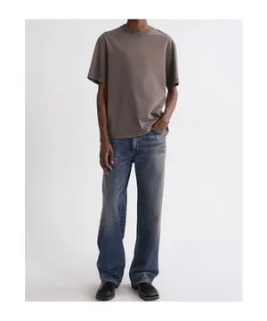 AGOLDE Luka Jeans In Washed Dark Indigo Denim