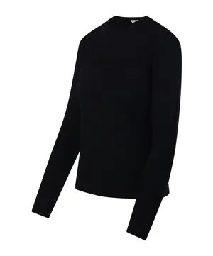 Max Mara Logo Embossed Crewneck Jumper
