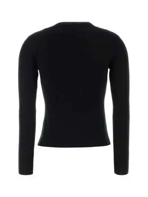 Max Mara Logo Embossed Crewneck Jumper