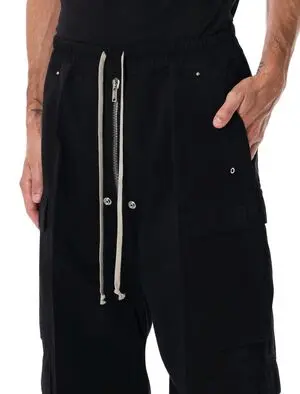 Rick Owens Double Cargo Jumbo Belas Cotton Pant